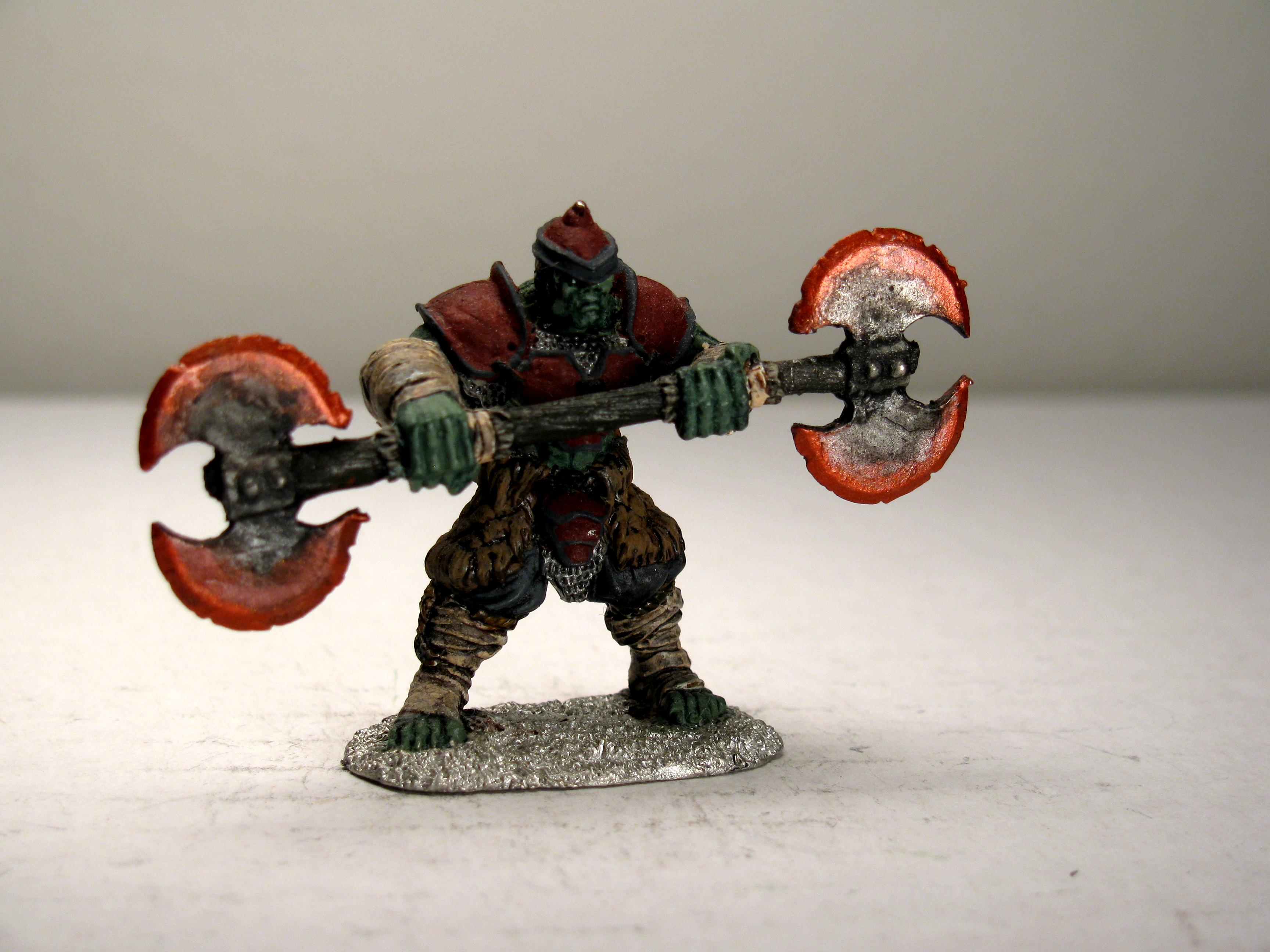 Axe, Double, Headed, Orcs, Reaper - Orc with double-headed axe - Gallery - DakkaDakka